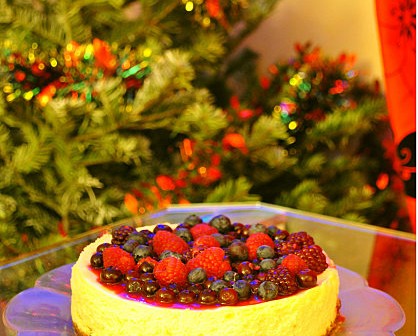 Cheesecake aux fruits rouges - Cuisinons En Couleurs