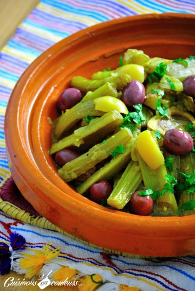 Tajine de boeuf aux cardons - Cuisinons En Couleurs