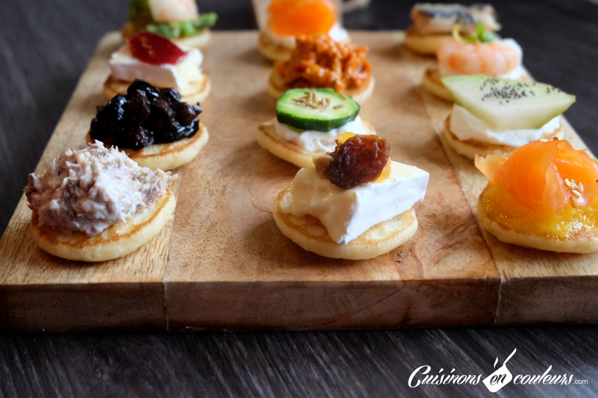 12 idées de garnitures pour vos blinis - Cuisinons En Couleurs