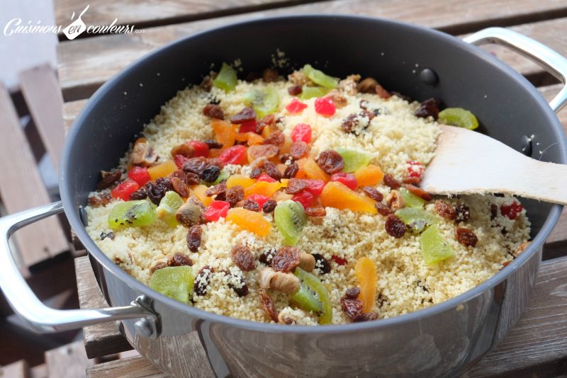 Couscous aux fruits secs - Cuisinons En Couleurs
