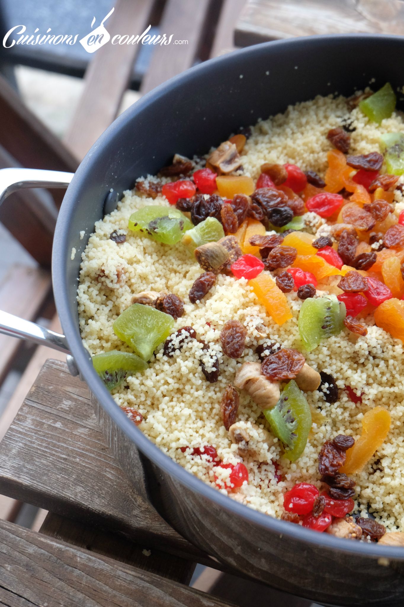 Couscous aux fruits secs - Cuisinons En Couleurs