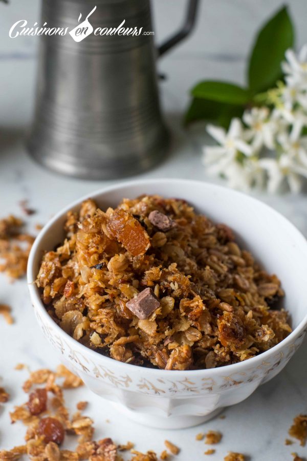 Muesli maison aux fruits secs - Cuisinons En Couleurs
