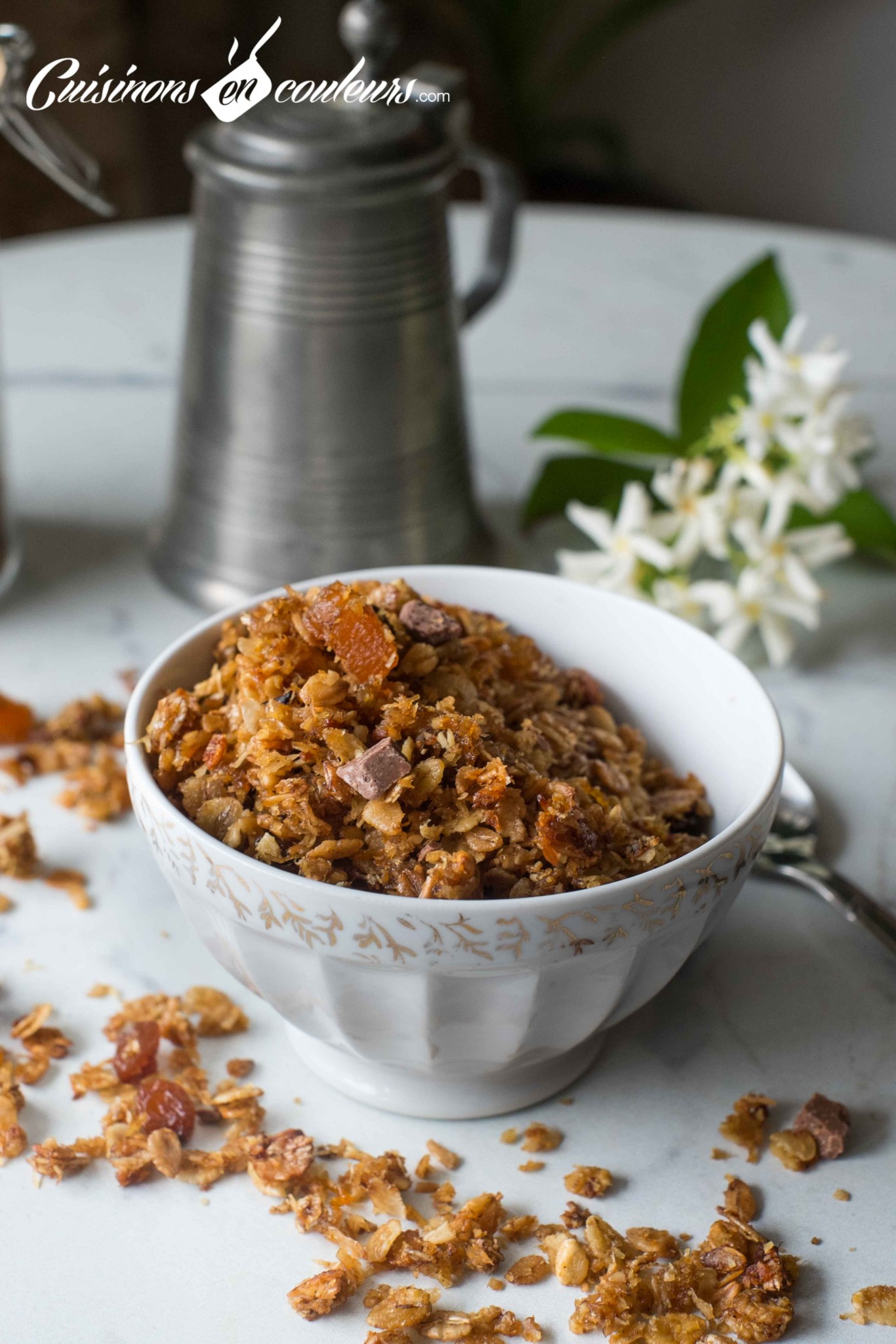 Muesli maison aux fruits secs - Cuisinons En Couleurs