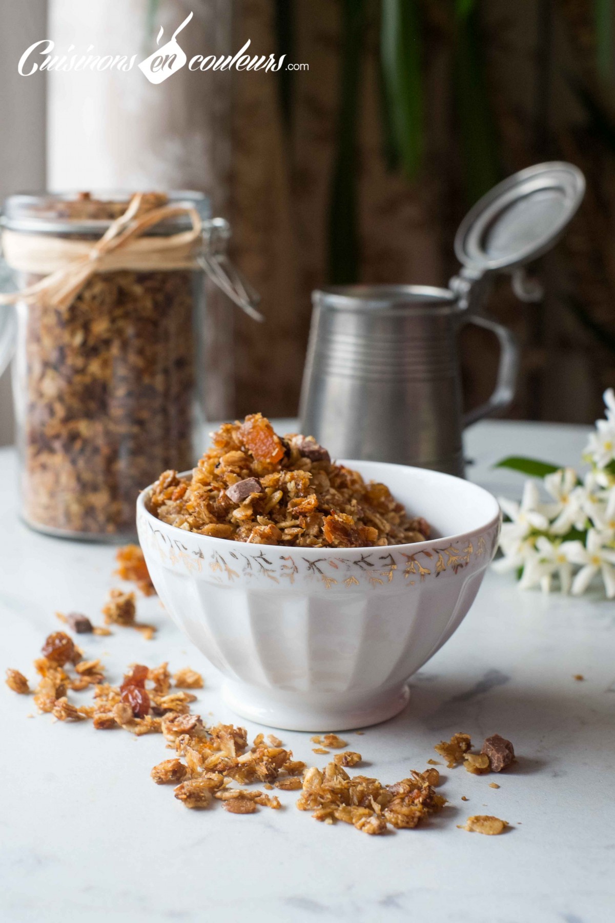 Muesli maison aux fruits secs - Cuisinons En Couleurs