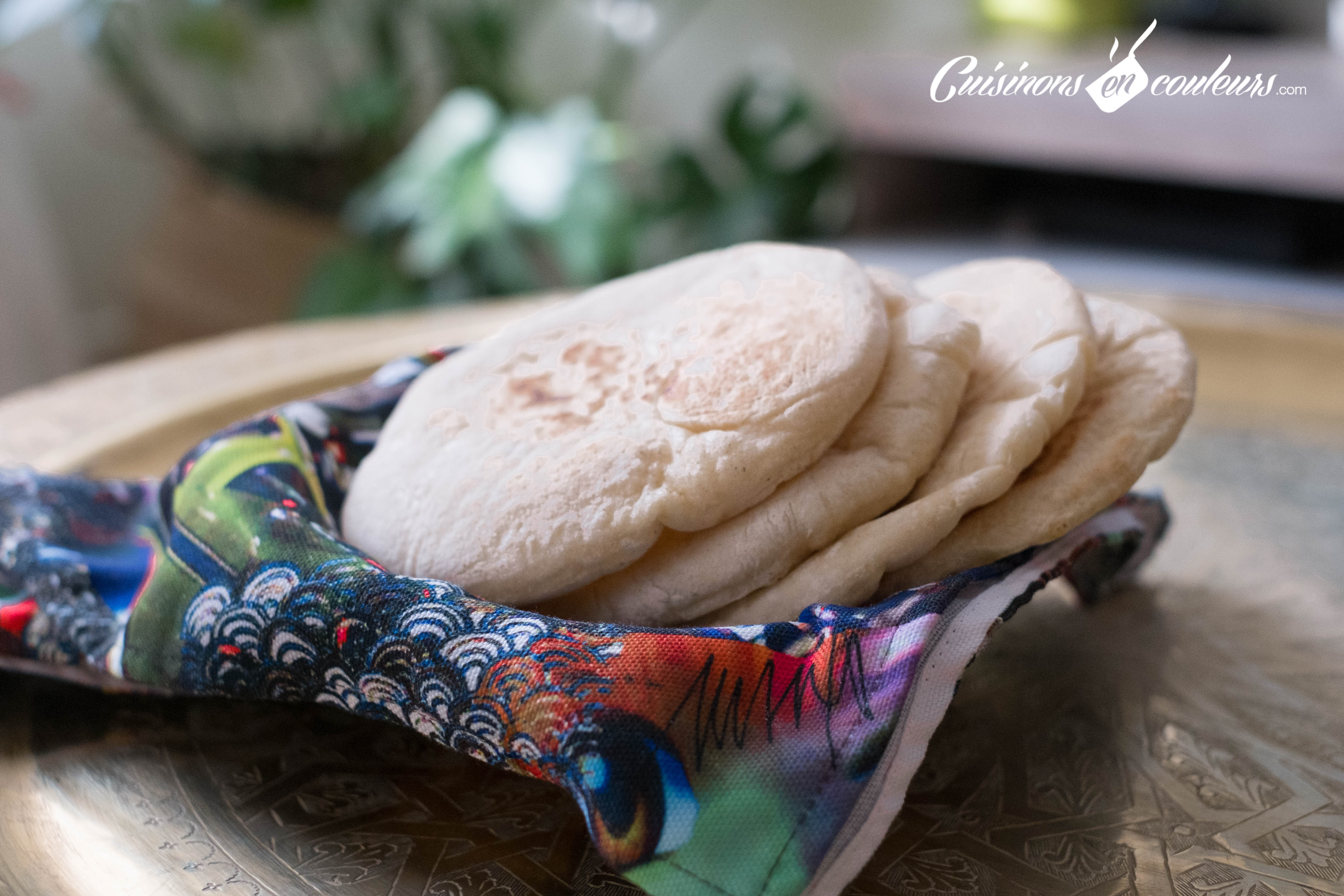 Pain libanais - Cuisinons En Couleurs