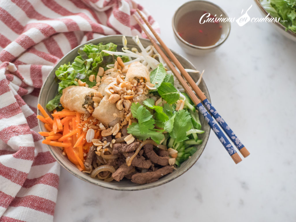 Bo Bun maison, HYPER facile et DÉLICIEUX ! - Cuisinons En Couleurs