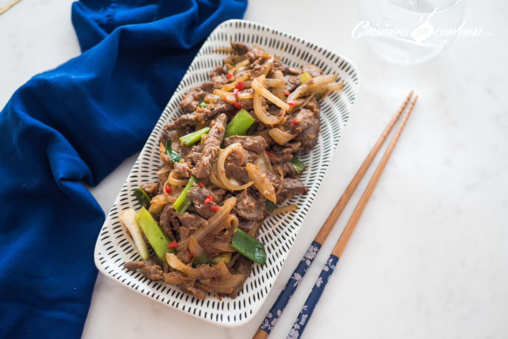 Boeuf aux 3 oignons HYPER facile - Cuisinons En Couleurs