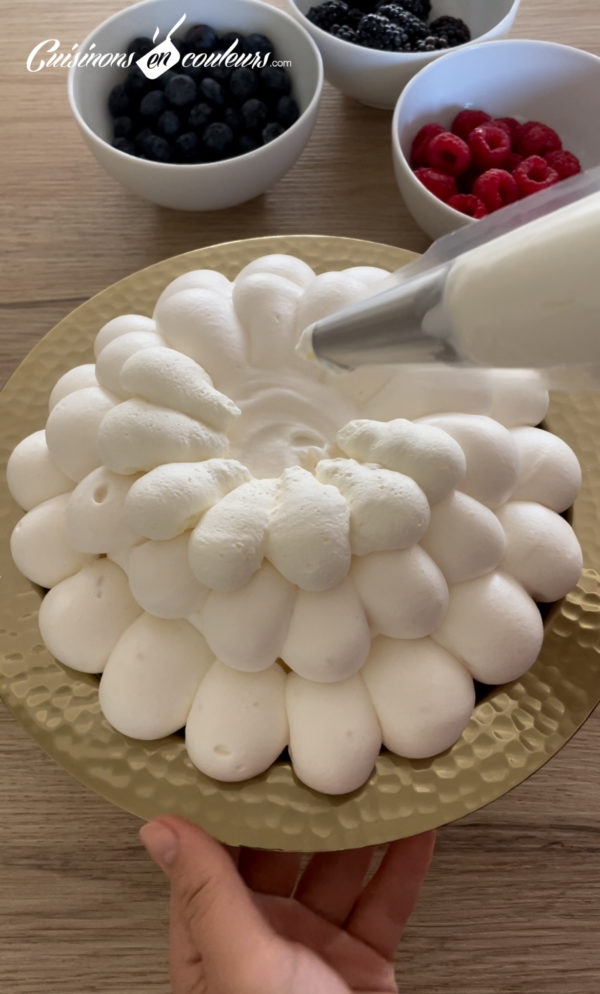 Pavlova aux fruits rouges - Cuisinons En Couleurs