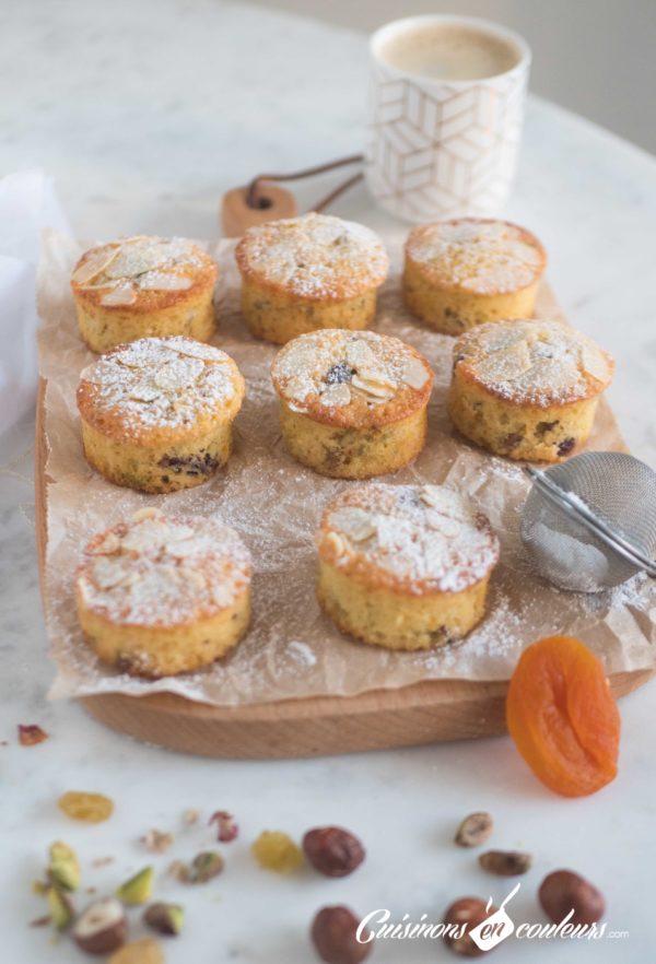 Petits gâteaux aux fruits secs - Cuisinons En Couleurs