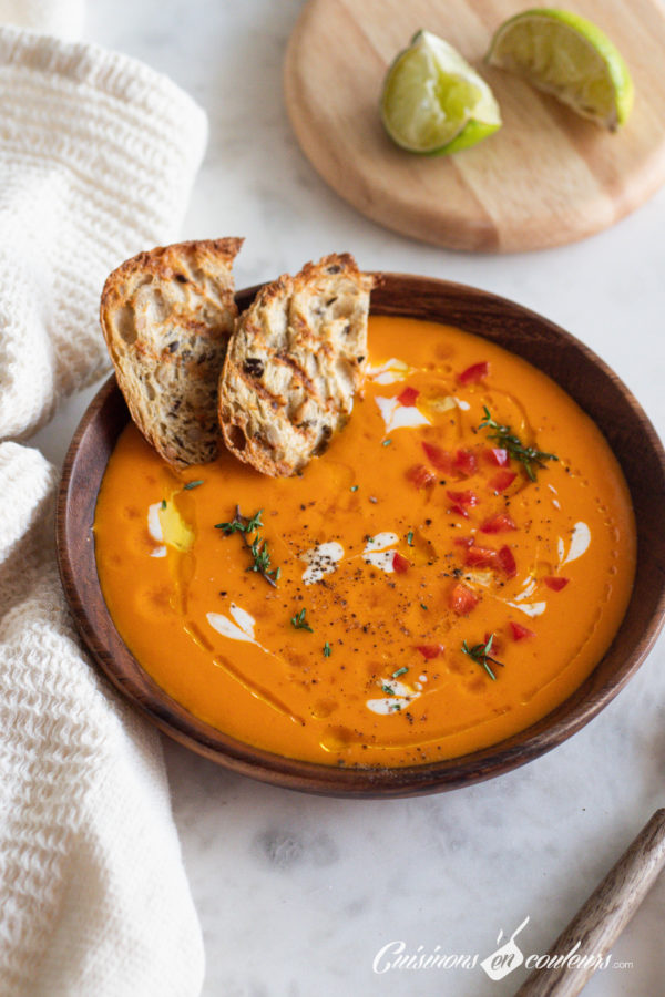 15 recettes de soupes froides - Cuisinons En Couleurs