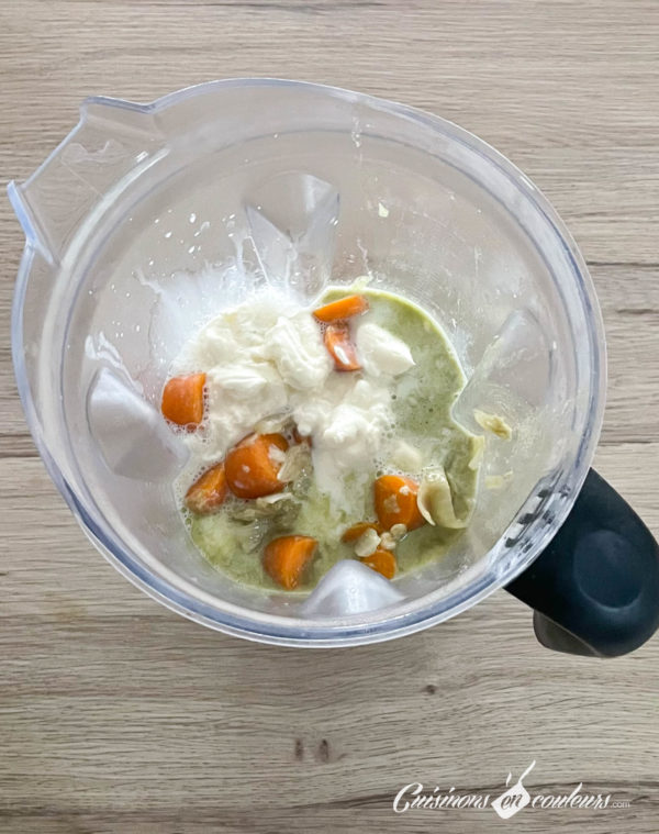 Velouté de carottes au parmesan - Cuisinons En Couleurs