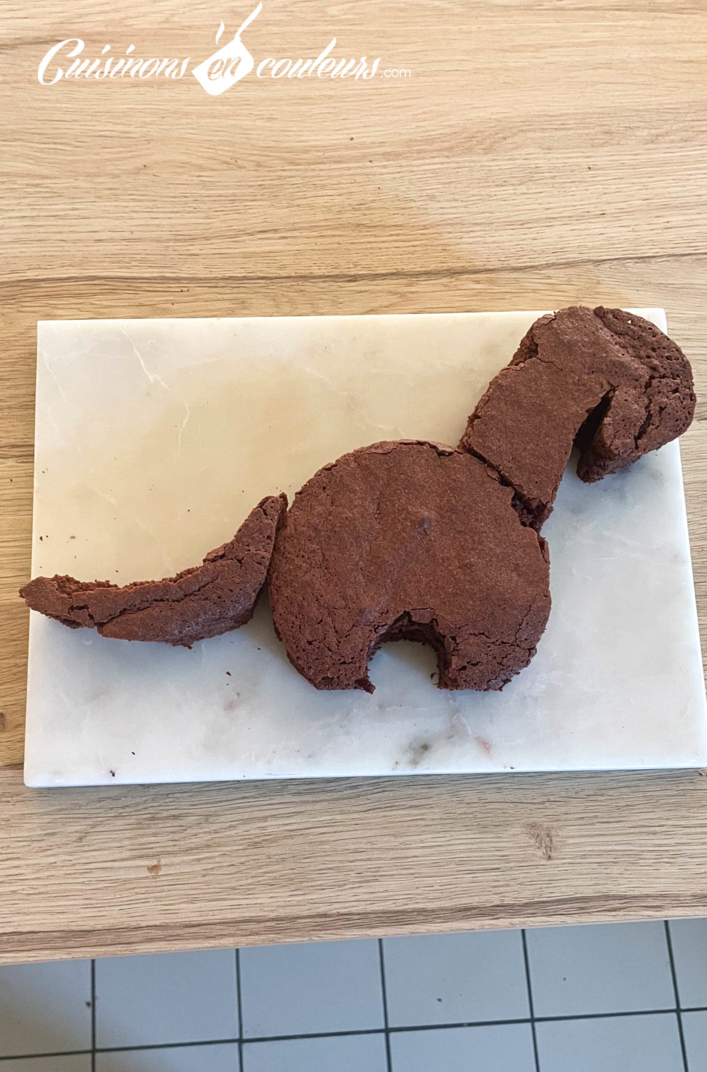 Patron Gateau Dinosaure