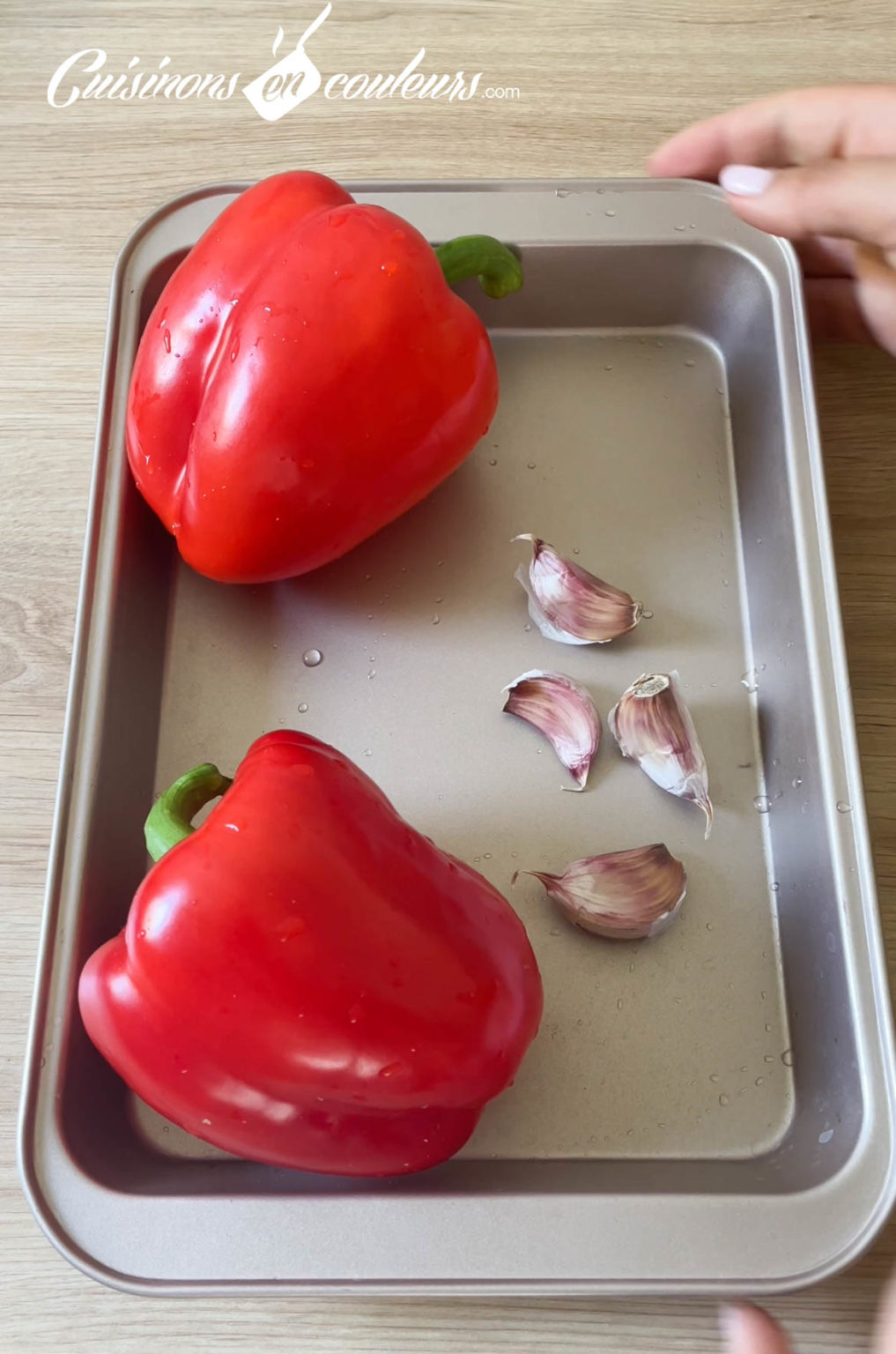 Dip de poivrons à la feta - Cuisinons En Couleurs