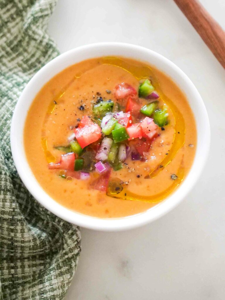 La véritable recette du Gaspacho Andalou - Cuisinons En Couleurs